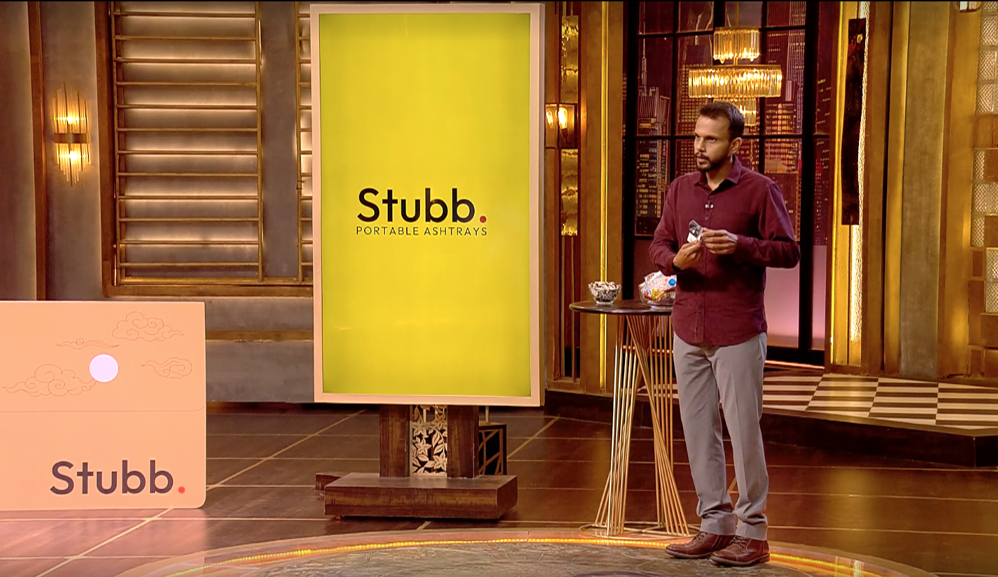 Stubb Sparks Debate on Shark Tank India With Pocket Ashtrays - The ...